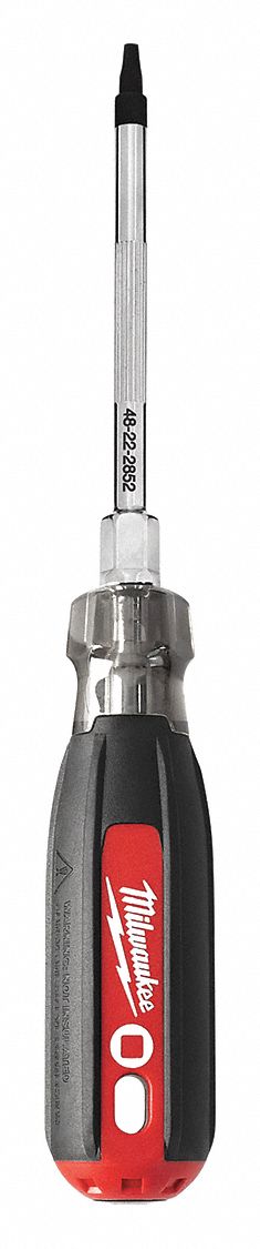 MILWAUKEE, #2 Tip Size, 7 in Overall Lg, Tether Ready Square ...