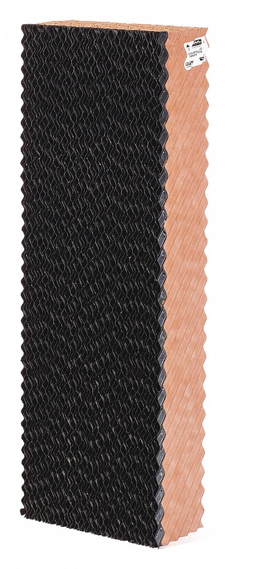 PORTACOOL, Kraft Paper, 36 in x 12 in x 6 in, Evaporative Cooler Media ...