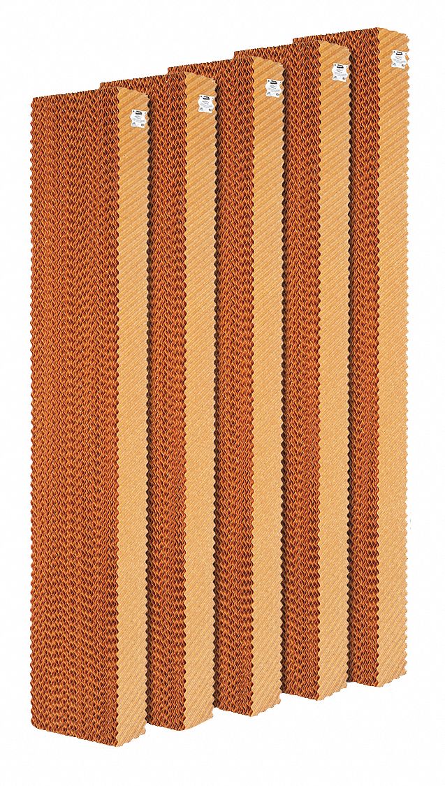 PORTACOOL, Kraft Paper, 72 in x 12 in x 6 in, Evaporative Cooler Media ...