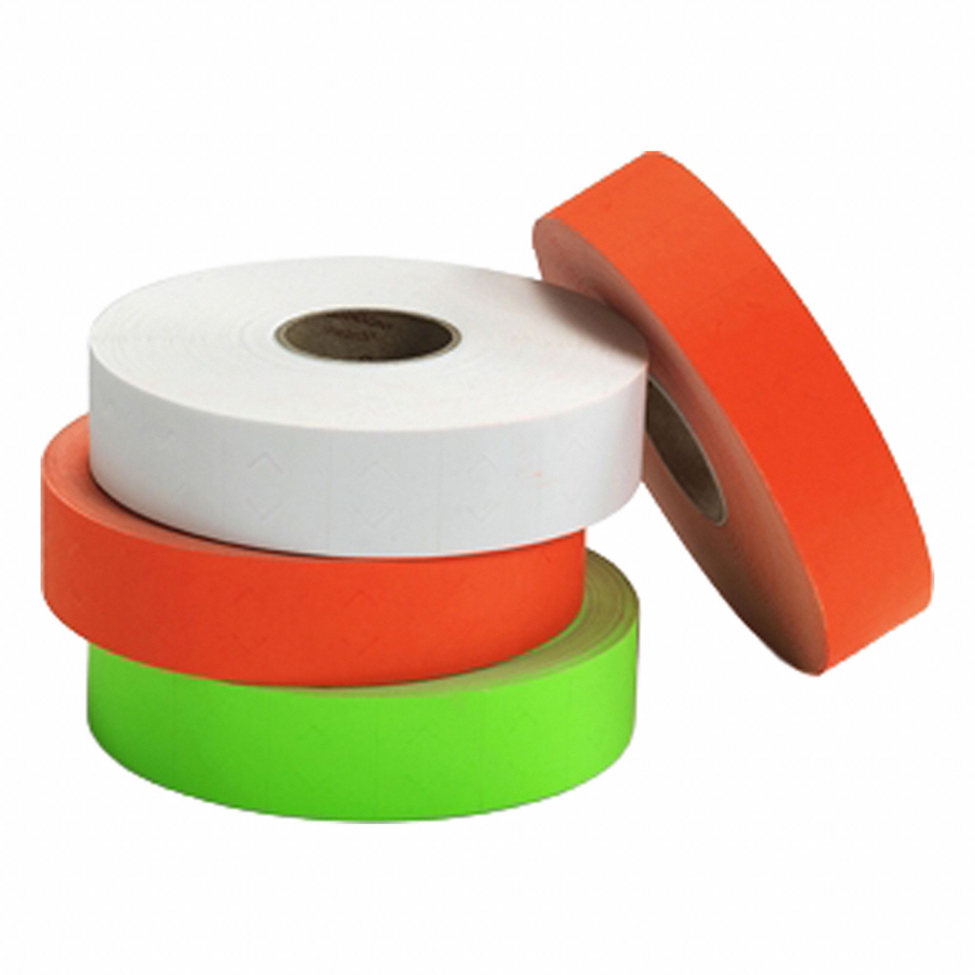 2 Lines, Green, Pricing Labels - 406PE1|6169GN - Grainger