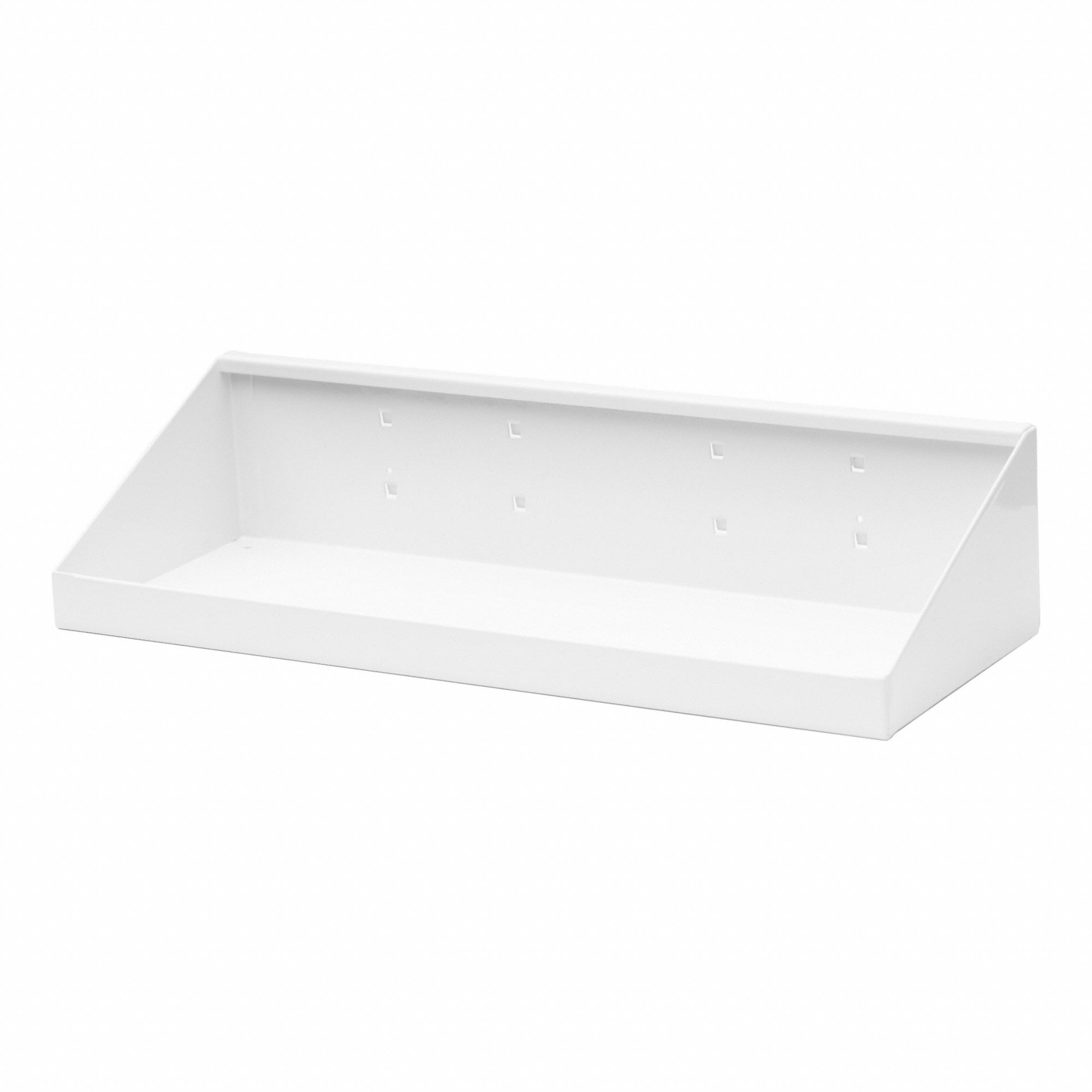 TRITON PRODUCTS, For Square Pegboard Hole Shape, 18 in x 6 1/2 in x 3 ...