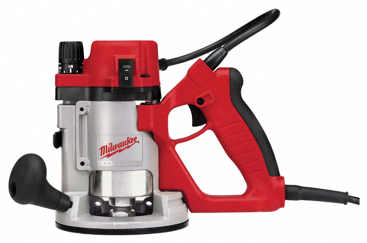 MILWAUKEE, Mid-Size, Fixed Base, Router - 38D245|5619-20 - Grainger