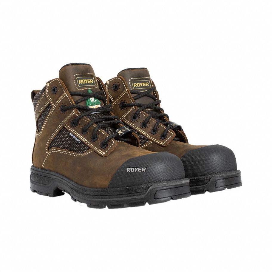 ROYER, D, 5, 6-Inch Work Boot - 858VD8|5625AG - Grainger