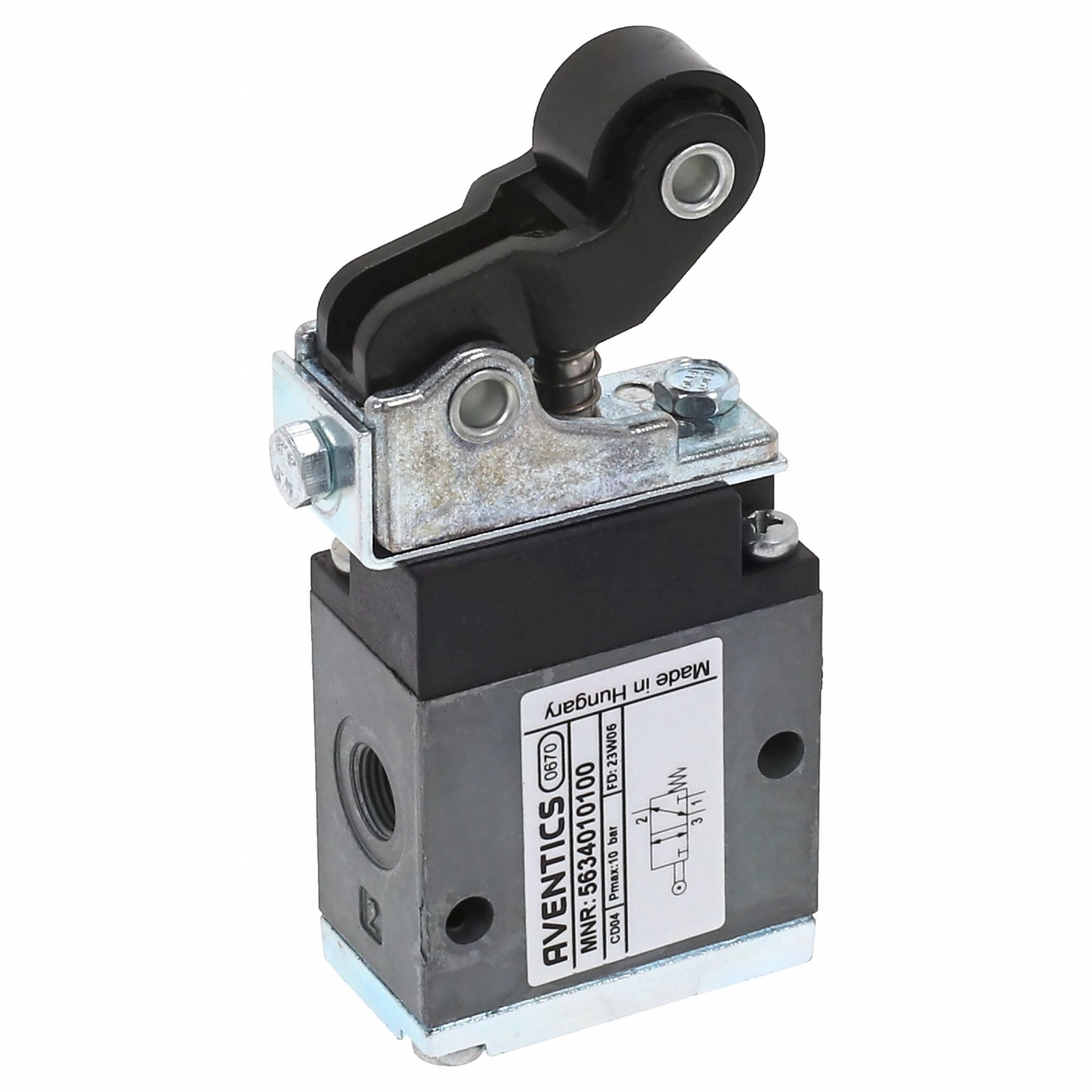 AVENTICS, CD04, Roller, Manual Air Control Valve - 807U36|5634010100 ...