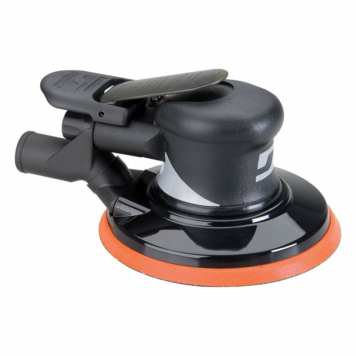 DYNABRADE, 6 in, Pressure Sensitive Adhesive, Air Orbital Sander ...