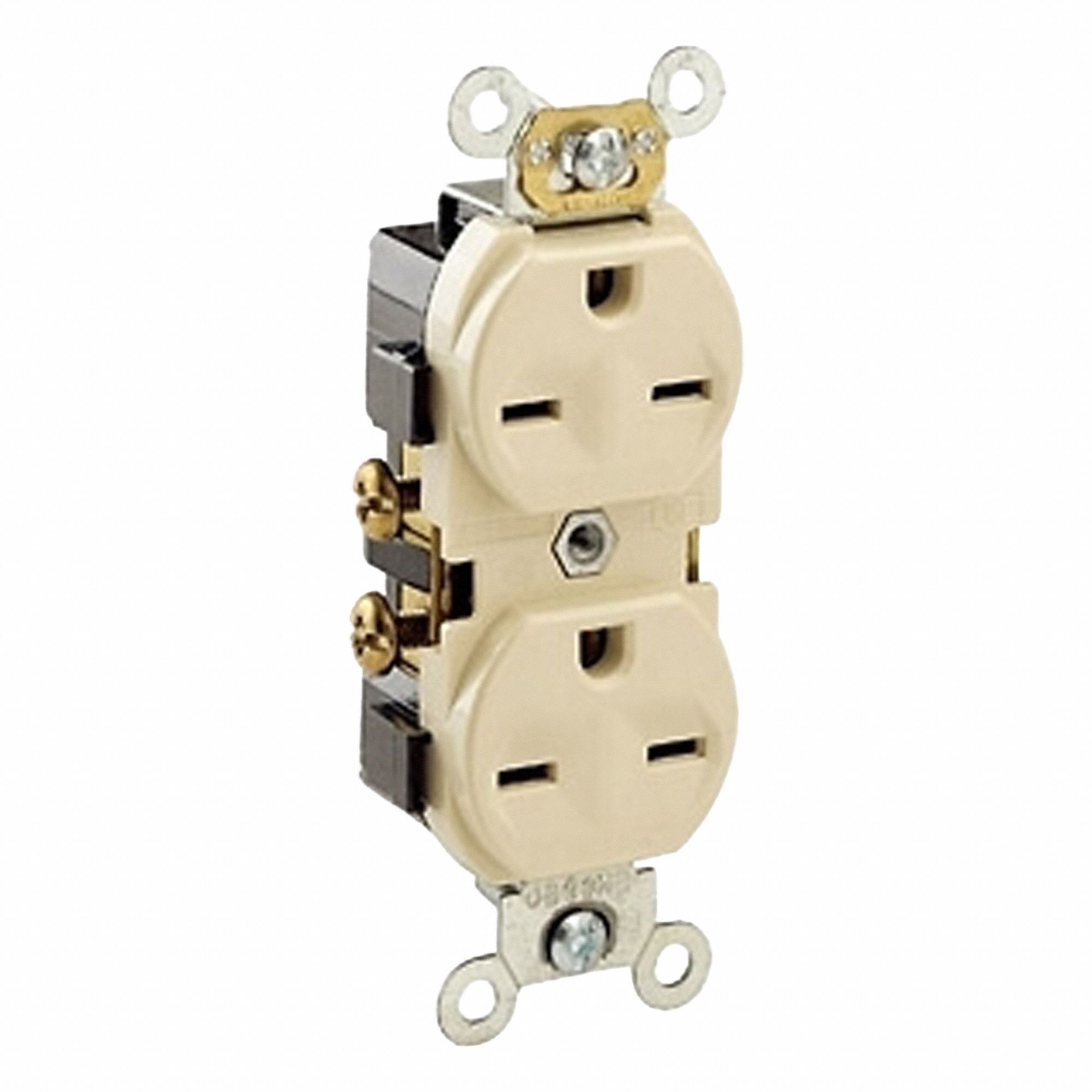 LEVITON, Duplex, 6-15R, Duplex Receptacle Outlet - 879JG7|5028-I - Grainger