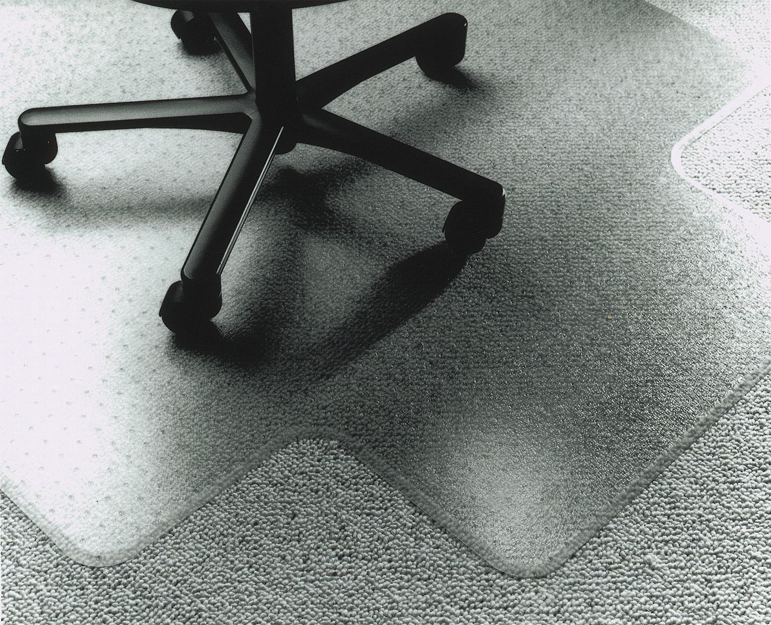 ABILITY ONE, Rectangle, 0.145 in Thick, Chair Mat - 56CL22|7220-00-151 ...