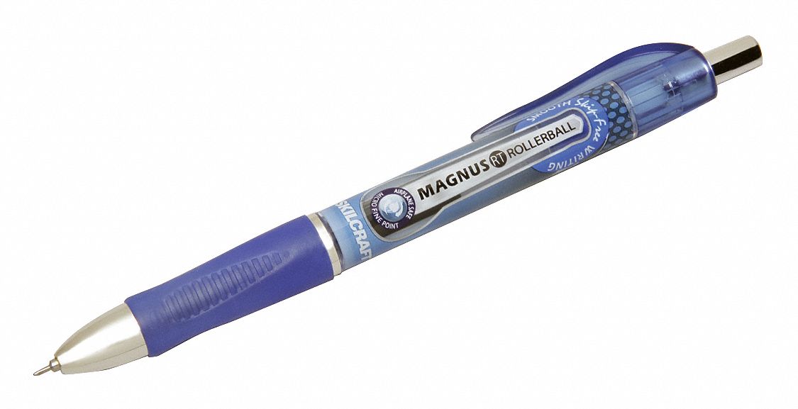 ABILITY ONE, SKILCRAFT® Magnus®, Blue, Pen - 56CL34|7520-01-653-9299 ...
