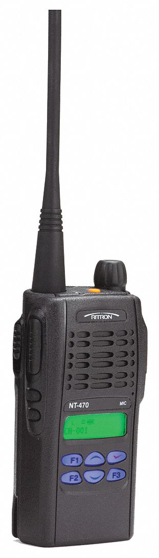 RITRON, NT Series, UHF, Handheld Two Way Radio - 56CY53|NT470 - Grainger