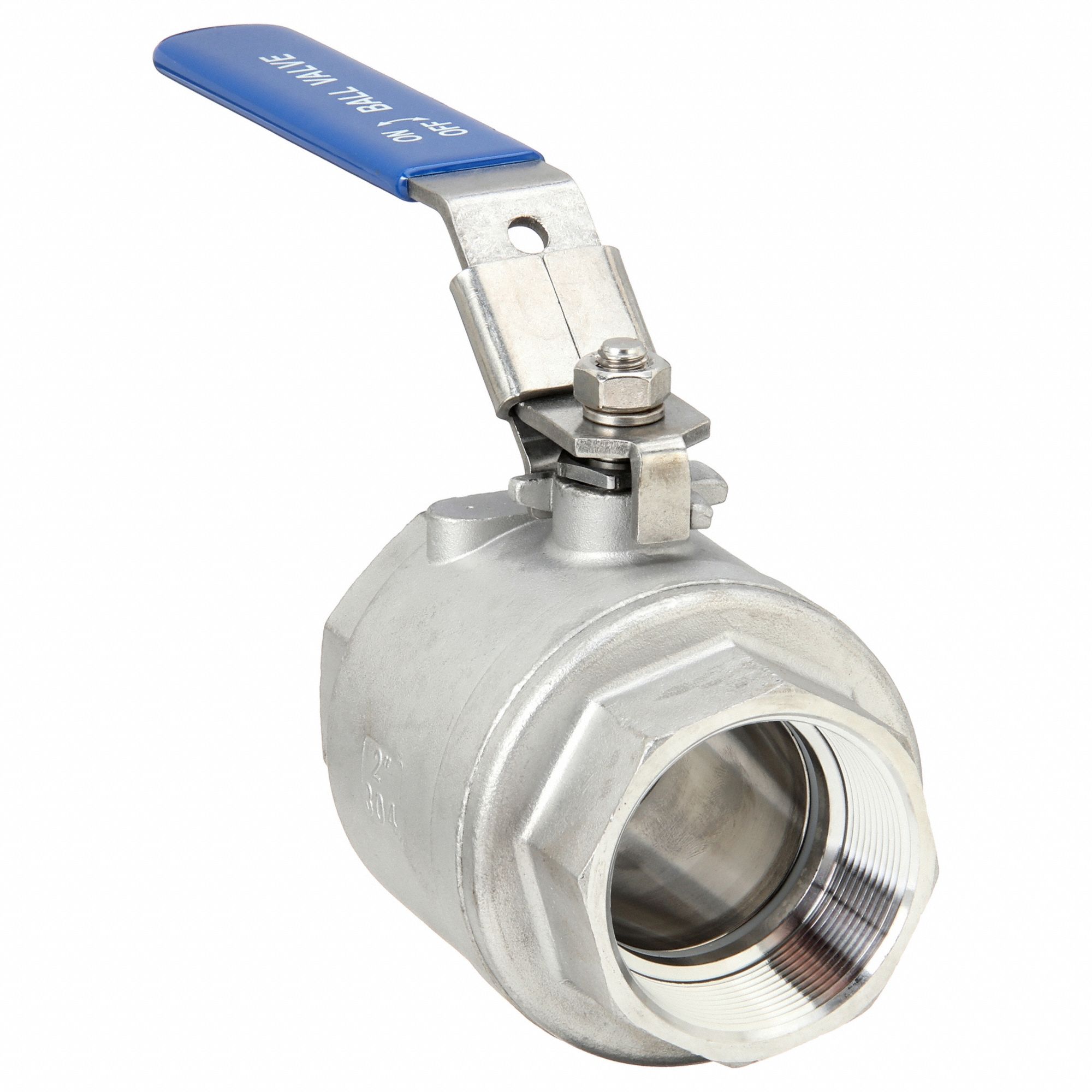 USA INDUSTRIALS, 2 in, 304 Stainless Steel, Manual Two-Way Ball Valve ... USA INDUSTRIALS, 2 in, 304 Stainless Steel, Manual Two-Way Ball Valve ...