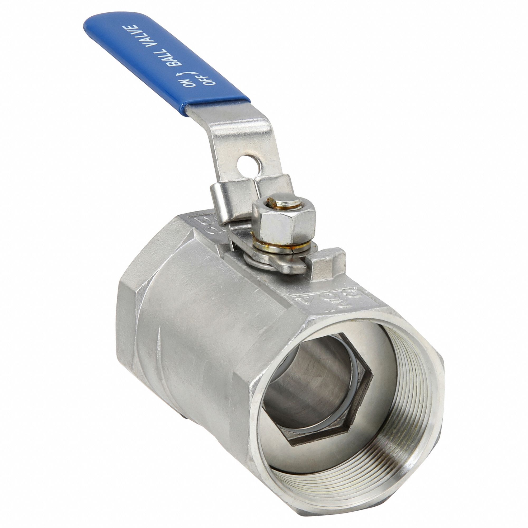 USA INDUSTRIALS, 2 in, 304 Stainless Steel, Manual Two-Way Ball Valve ... USA INDUSTRIALS, 2 in, 304 Stainless Steel, Manual Two-Way Ball Valve ...