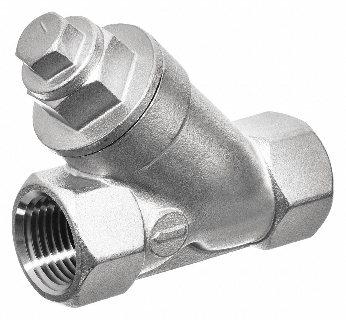 USA INDUSTRIALS, 2 in Nominal Valve Size, 304 Stainless Steel, Ball ...