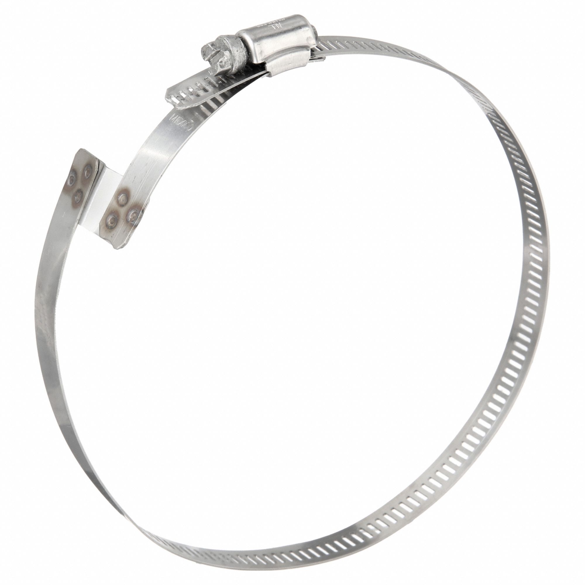 304 Stainless Steel, 5 in Clamping Dia, Bridge Clamp - 56DL94 ...