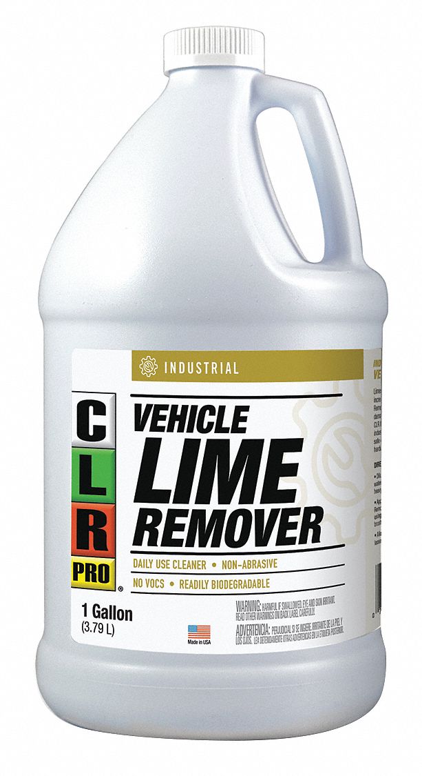 CLR PRO, Jug, 1 gal Container Size, Vehicle Lime Remover - 56DY52|G-I ...