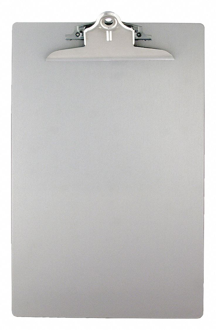 Legal Paper Size Name, Aluminum, Clipboard - 56EA97|22519 - Grainger