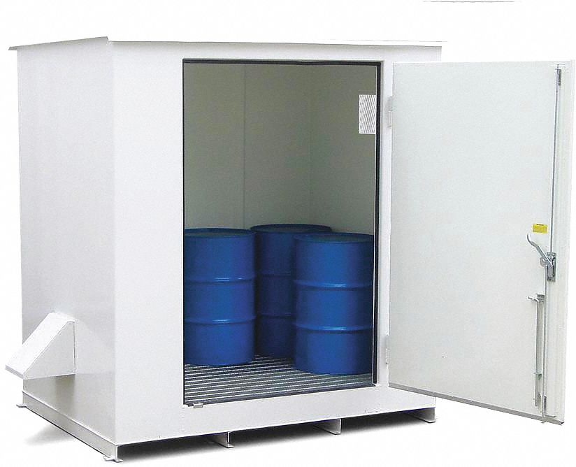 Drums, Vertical, Hazmat Safety Locker - 56EC65|N05-4015 - Grainger