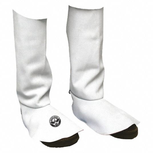 BDG, Cowhide, 15 in Overall Lg, Leather Welding Spat - 56ED02|64-1-SP ...