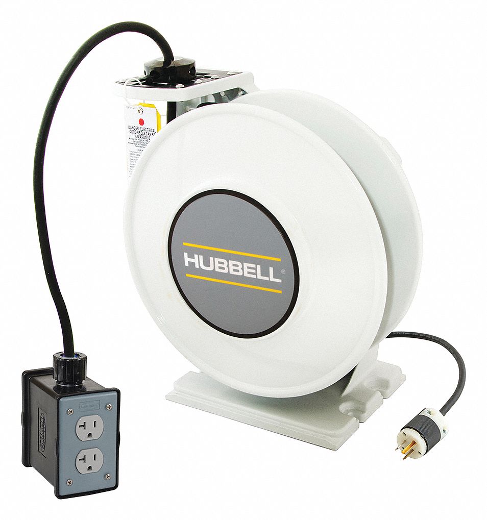 HUBBELL WIRING DEVICE-KELLEMS, Grounding Plug, NEMA 5-20P, Extension ...