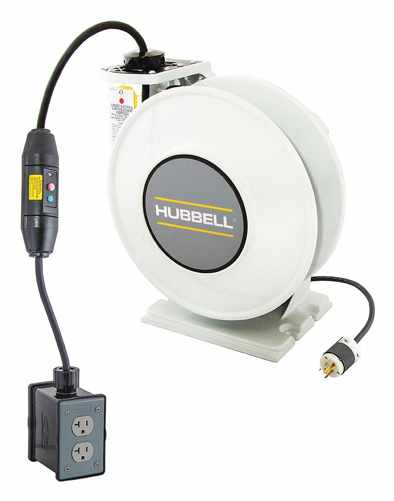 HUBBELL WIRING DEVICE-KELLEMS, Grounding Plug, NEMA 5-20P, Extension ...