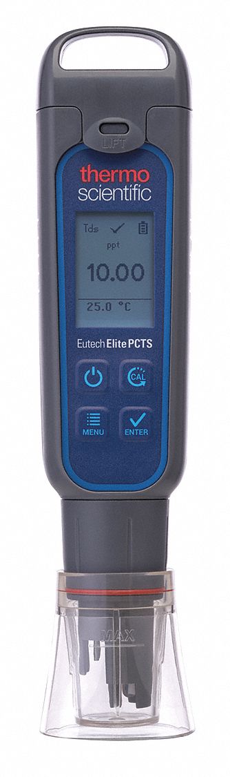 THERMO SCIENTIFIC ORION, -1 pH to 15 pH, 0 mS/cm to 20 mS/cm, Pocket ...