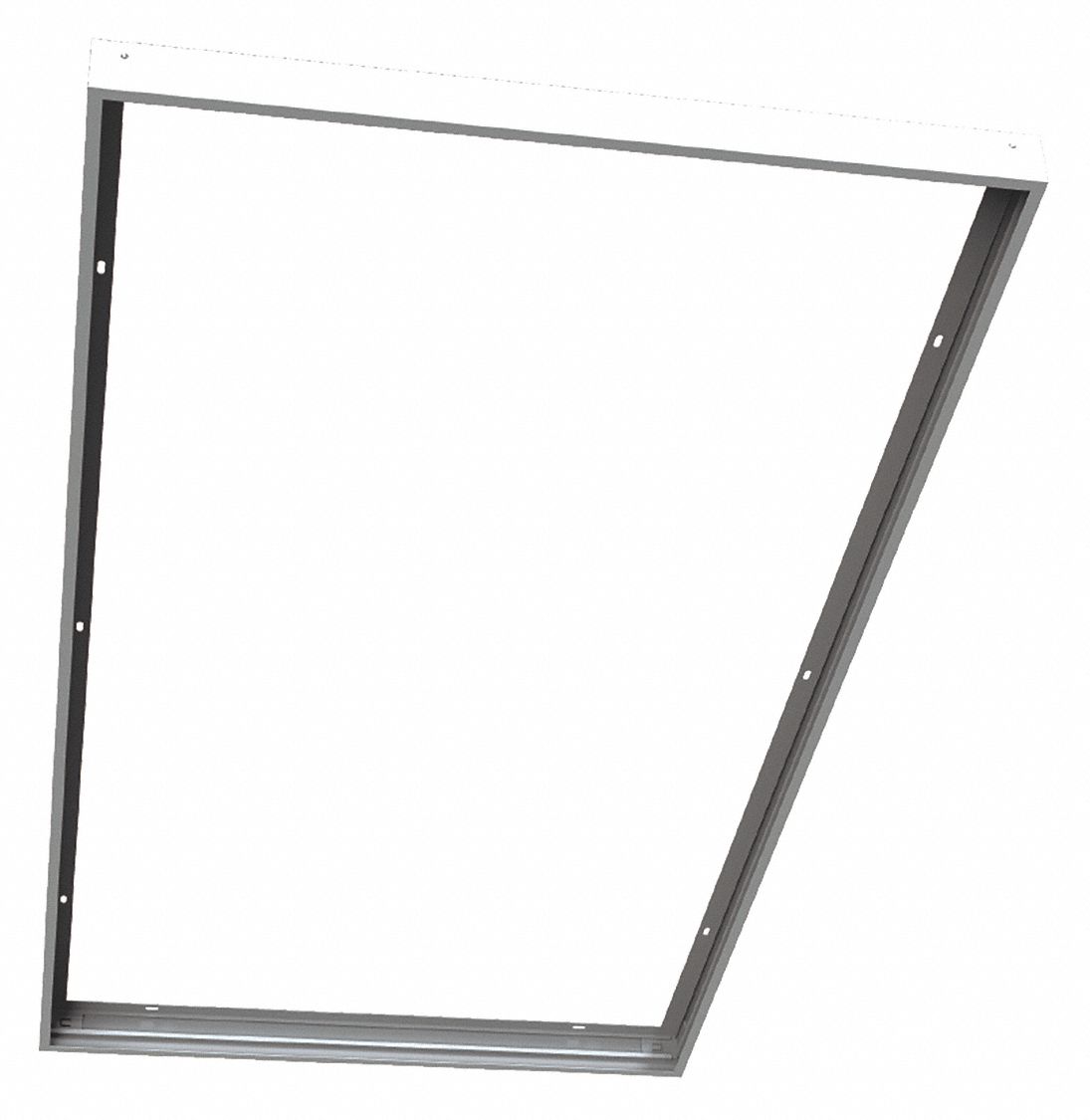 COLUMBIA LIGHTING SURFACE MOUNT KIT, ALUMINUM, WHITE, 24 1/6 IN LENGTH ...