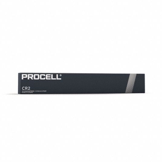 DURACELL PROCELL, CR2 Battery Size, Lithium, Battery - 56FJ75|PCCR2 ...