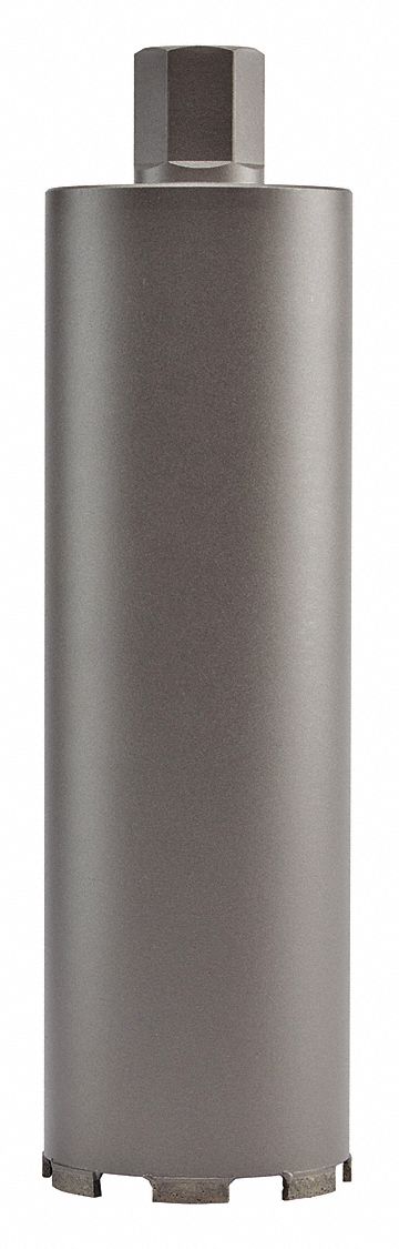 MILWAUKEE, 6 in Core Dia, 13 in Max Drilling Dp, Coring Bit - 56FK71|48 ...