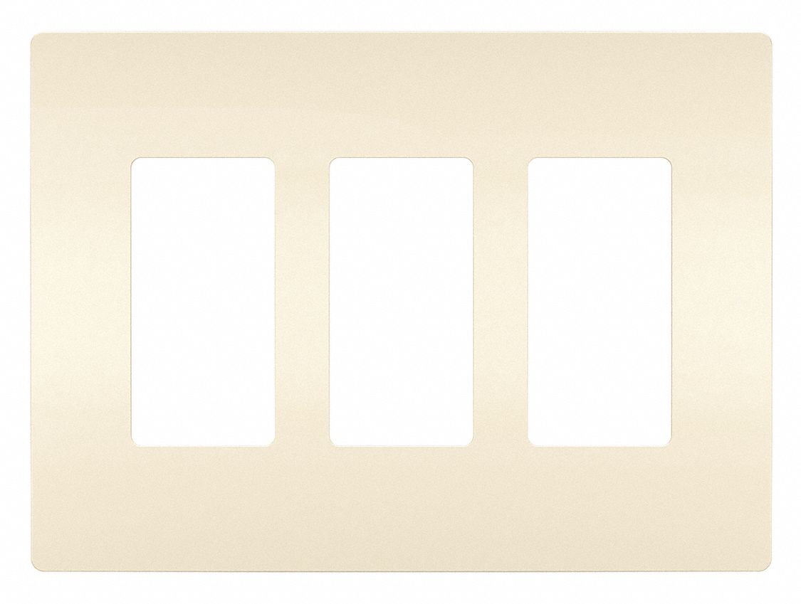 Decorator-Rocker, Plastic, Rocker Wall Plate - 56FM81|RWP263LA - Grainger