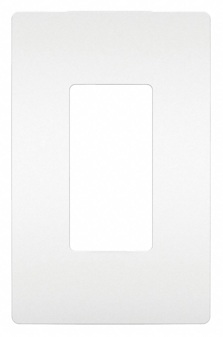 Decorator-Rocker, Plastic, Rocker Wall Plate - 56FM82|RWP26W - Grainger