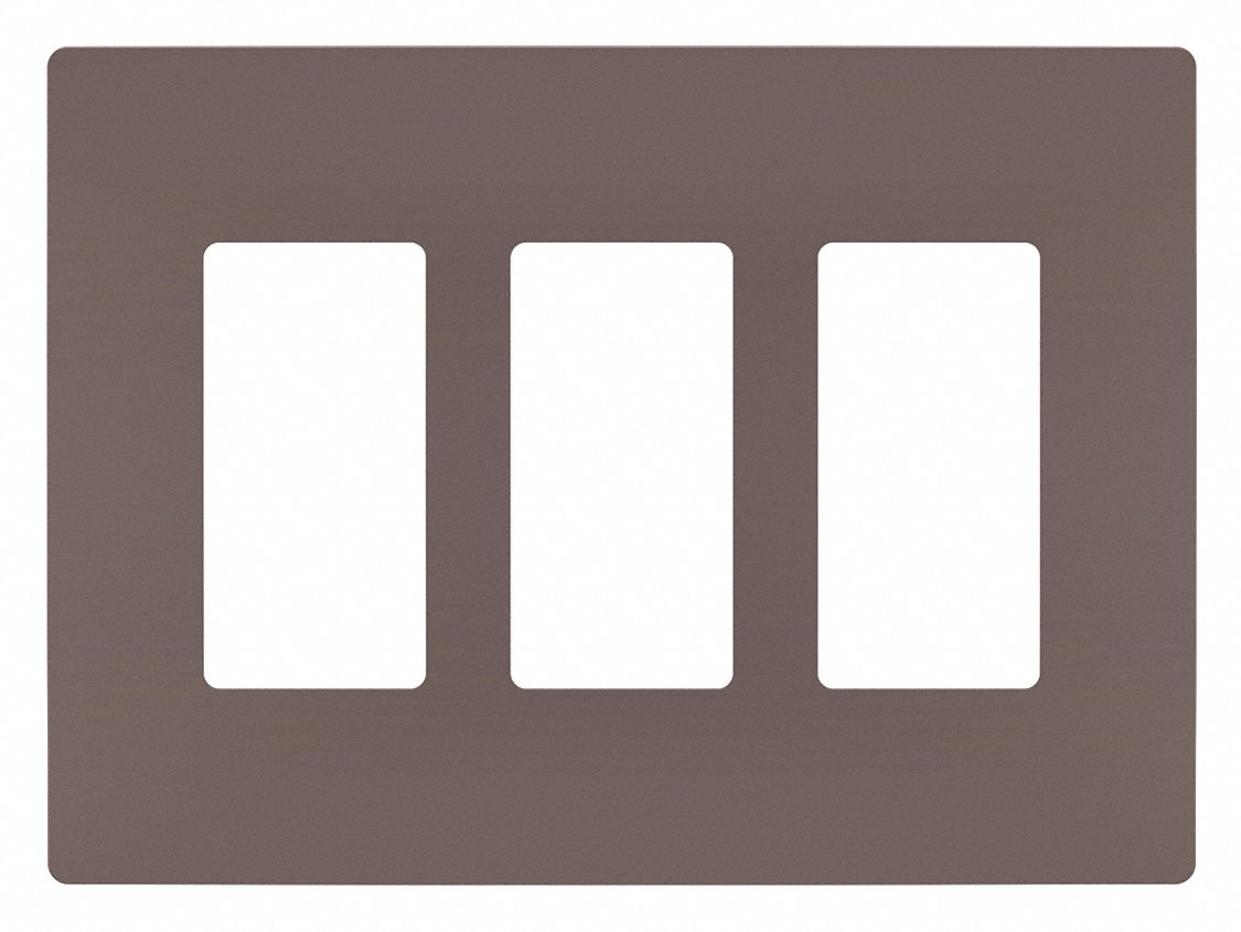 Decorator-Rocker, Plastic, Rocker Wall Plate - 56FM87|RWP263DBCC6 ...