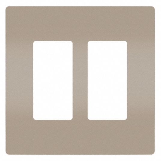 Decorator-Rocker, Plastic, Rocker Wall Plate - 56FM92|RWP262NICC6 ...