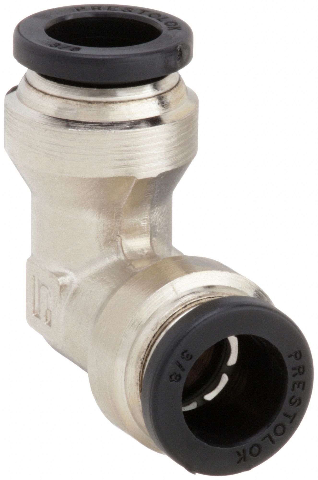 PARKER, 3/8 in OD x 3/8 in OD Size, Push-to-Connect x Push-to-Connect, Union Elbow - 56FN96 ...