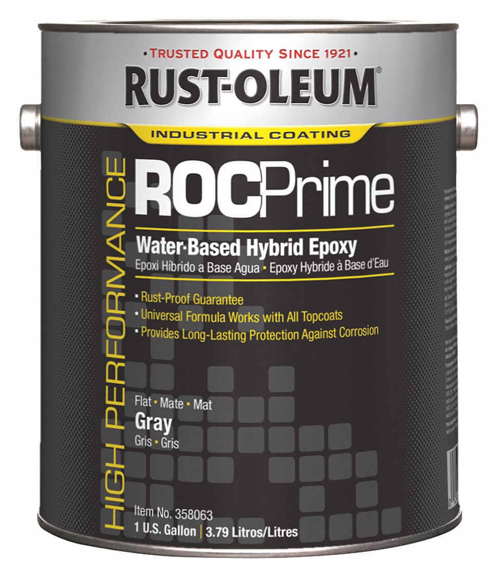 RUST-OLEUM, Exterior/Interior, Gray, Primer - 56FP56|358063 - Grainger