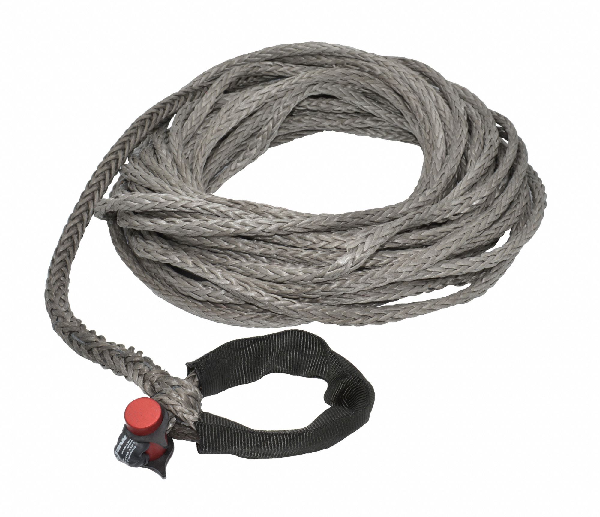 LOCKJAW, 75 ft Line Lg, 7/16 in Line Dia, Winch Line - 56FR82|20 ...