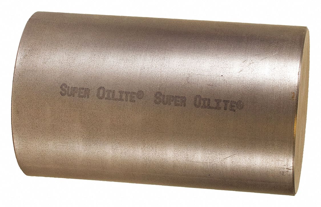 5/8 in Outside Dia, 5 in Overall Lg, Super Oilite Bronze Rod - 56FV09 ...