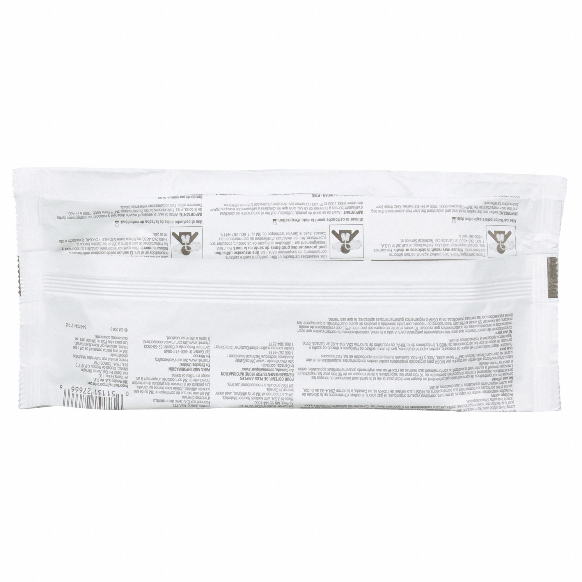 3M Combination Cartridge: Magenta/Olive Color, Bayonet, 60 PK - 56GW23 ...