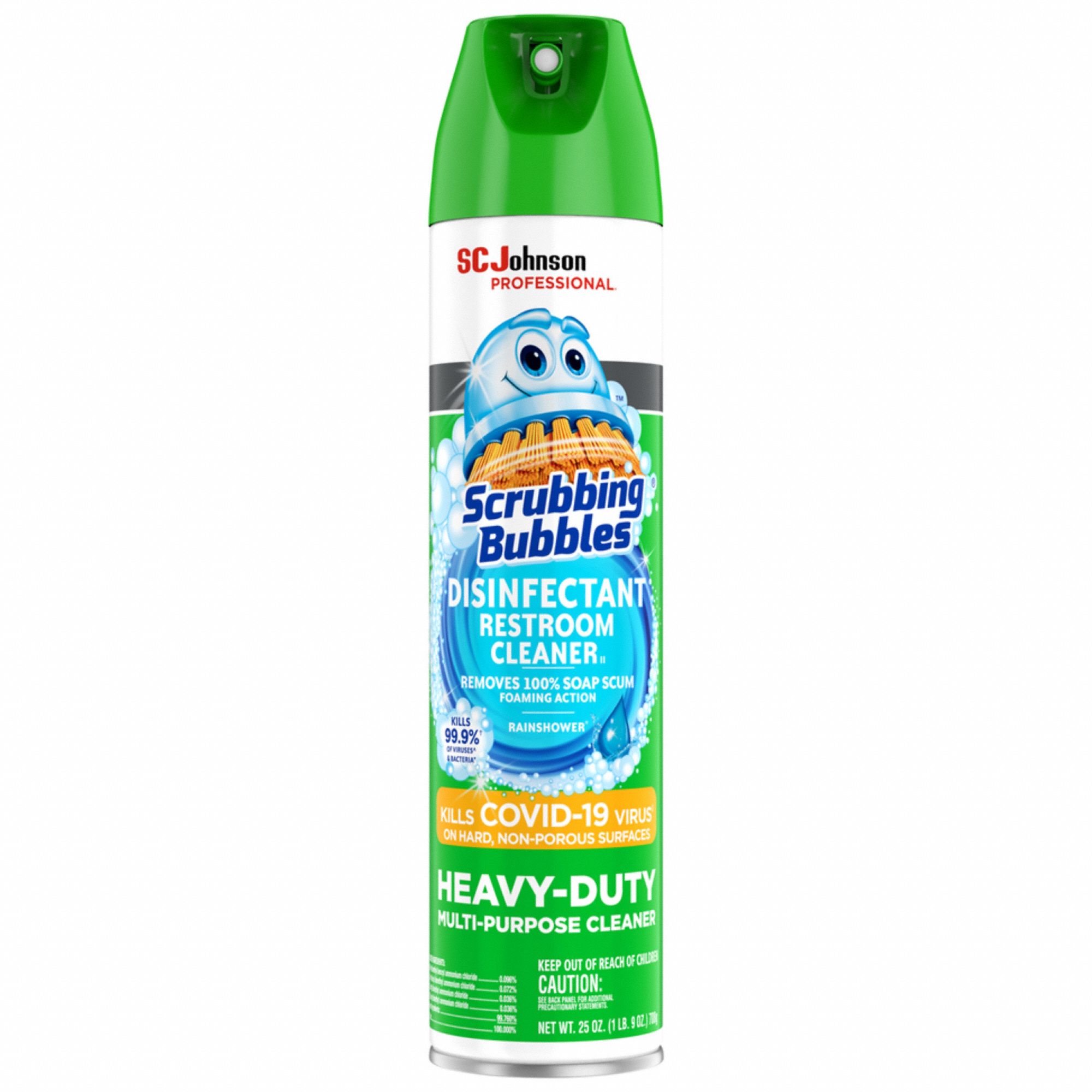 SCRUBBING BUBBLES, Aerosol Spray Can, 25 oz Container Size, Bathroom ...