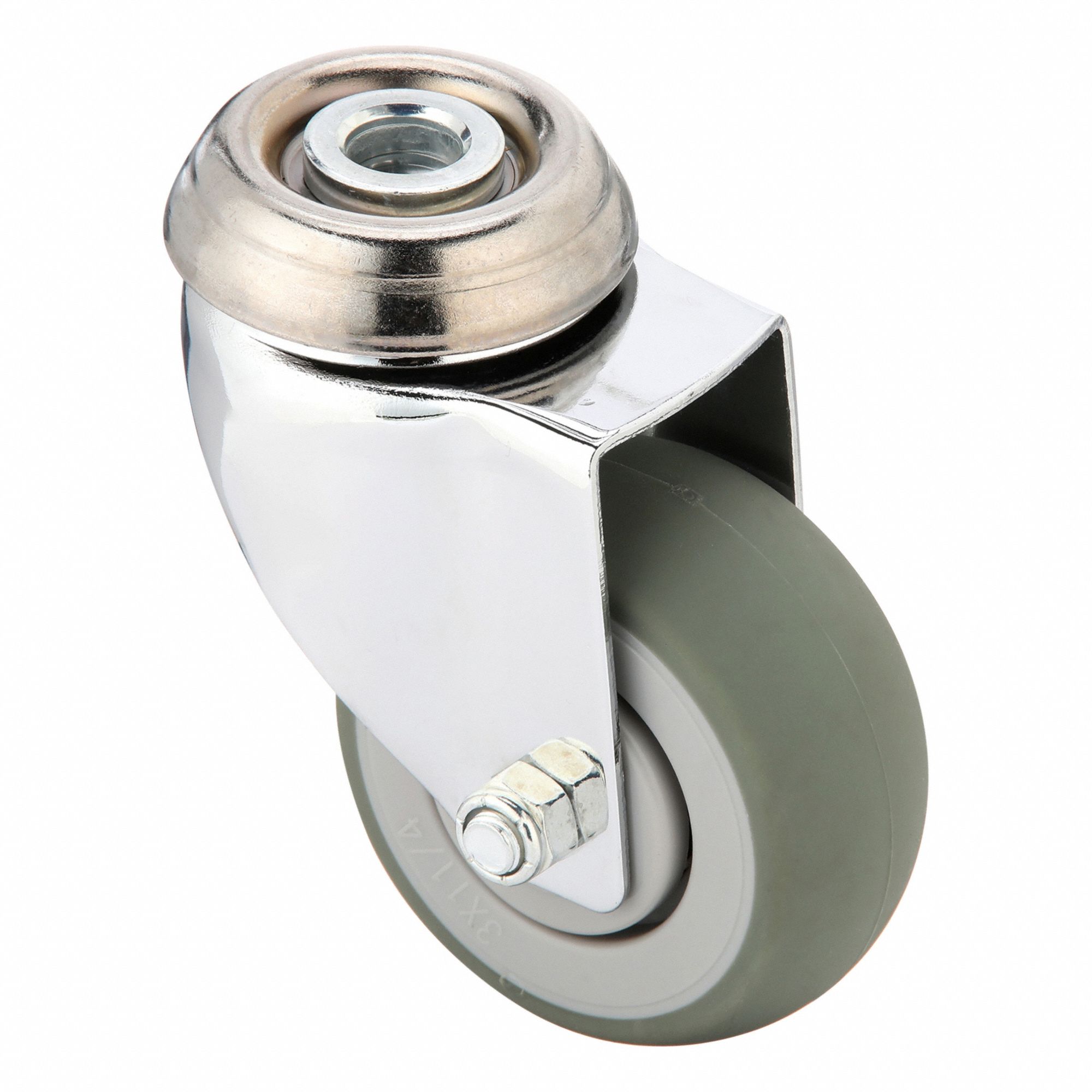 MEDCASTER, Swivel, No Brake, Bolt-Hole Caster - 56HC19|CH03AMP125SWHK01 ...