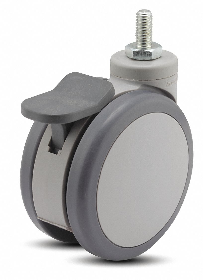 MEDCASTER, Swivel, 4 in Wheel Dia., Stem Caster - 56HD36 ...
