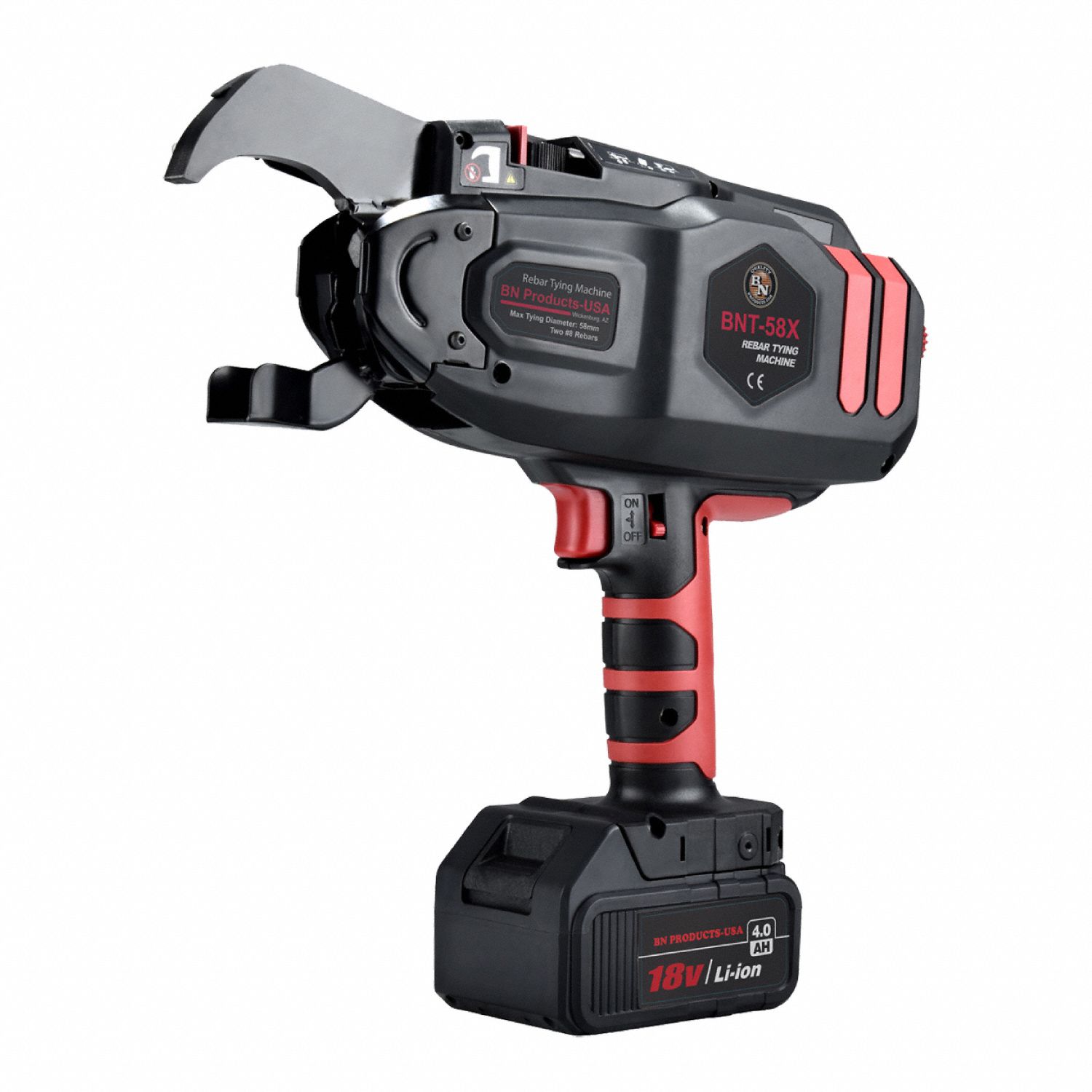 BN PRODUCTS USA, 18V DC, No. 8 x No. 8, Rebar Tying Tool Kit - 56HE65 ...