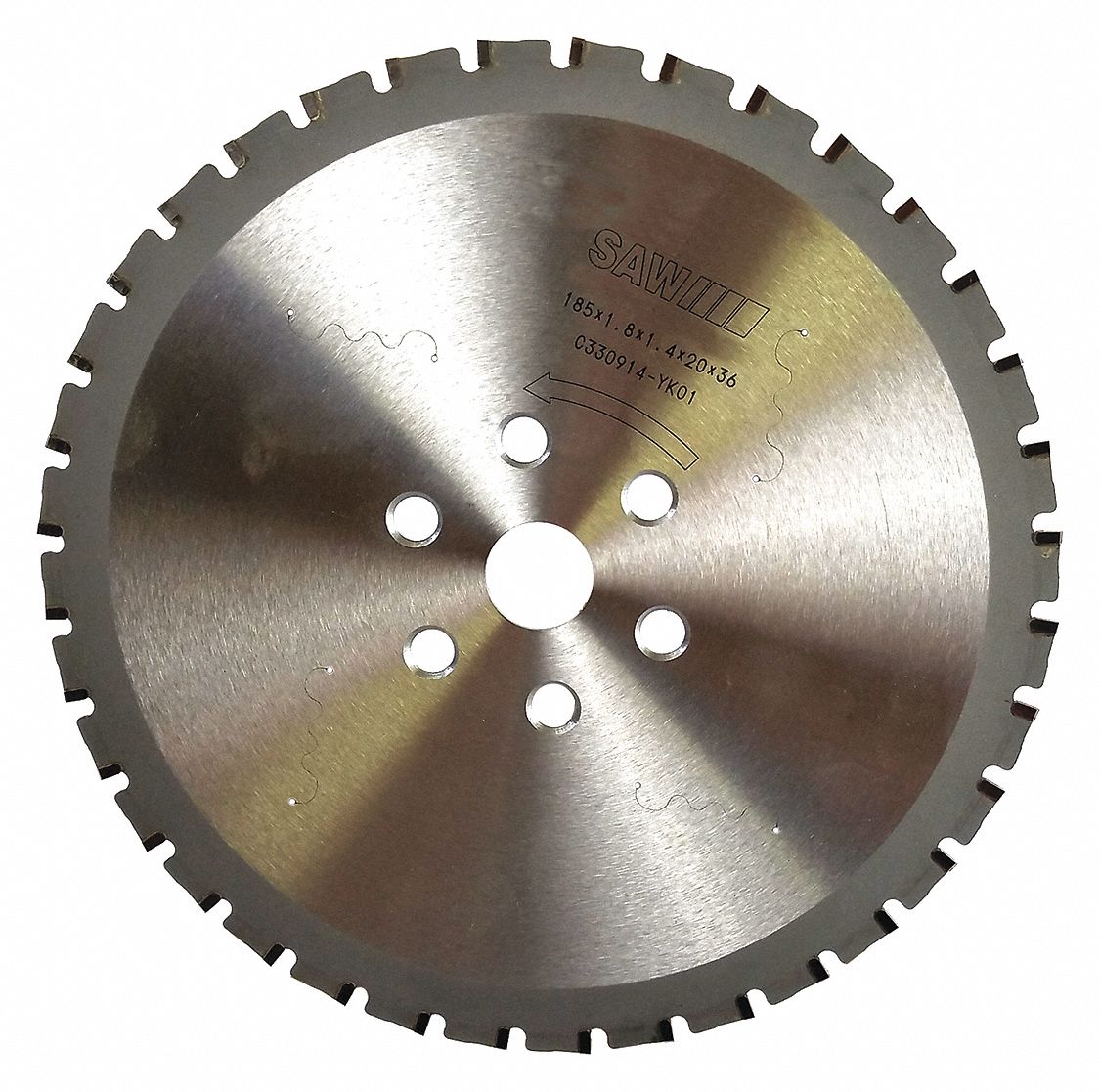 BN PRODUCTS USA, 7 in Dia, 36 Teeth, Circular Saw Blade - 56HE81|RB ...