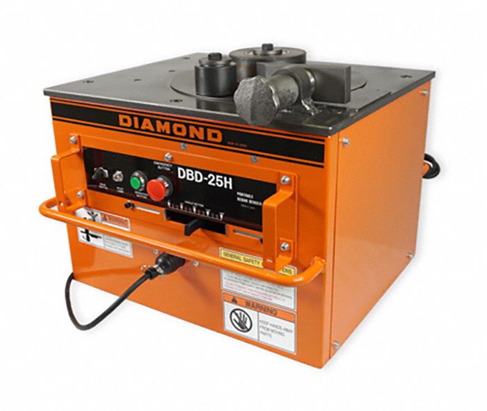 BN PRODUCTS USA, #8 Max. Bend Size, 180° Max. Bending Angle, Portable ...