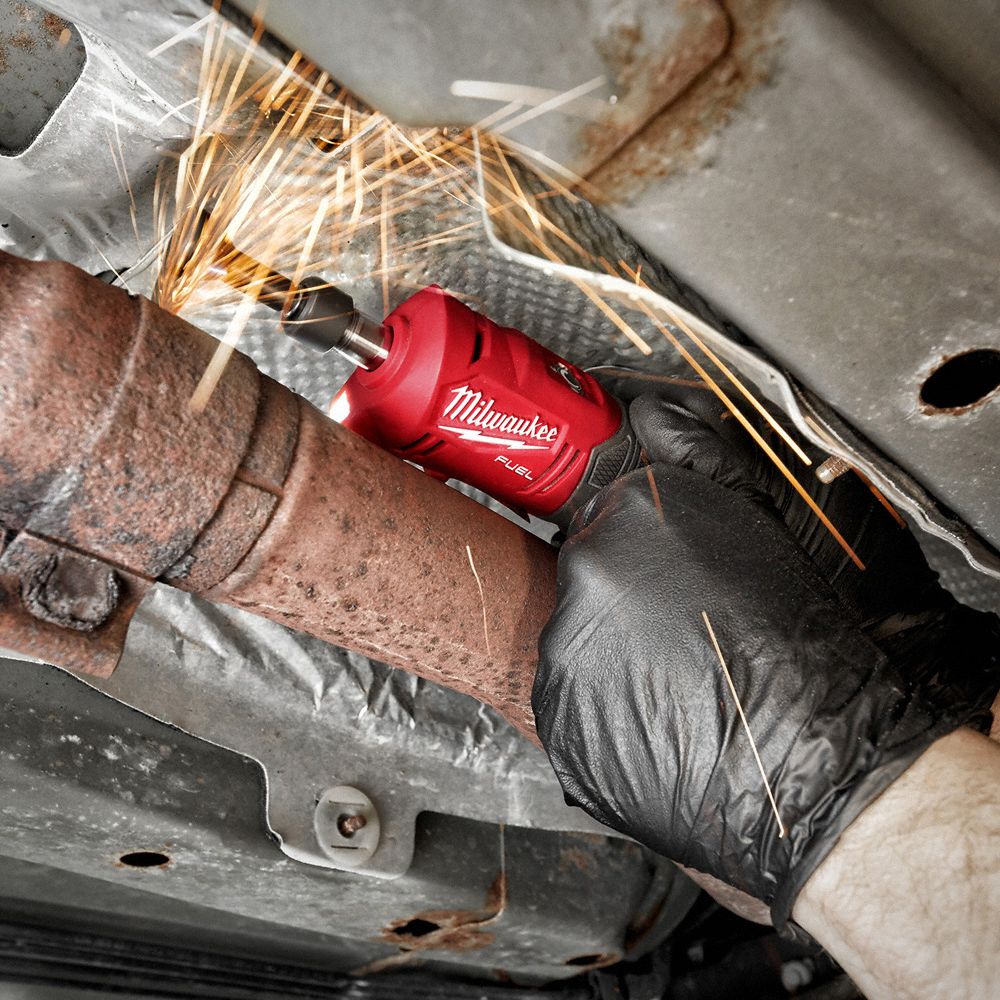 MILWAUKEE Die Grinder: 20,000 RPM Max. Speed, Paddle, 1/4 in Collet ...
