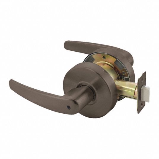 ASSA ABLOY ACCENTRA, Privacy Lever Locksets, Bronze, Door Lockset ...