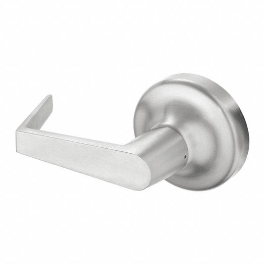 ASSA ABLOY ACCENTRA, 48 in Max Door Wd, Chrome, Mechanical Exit Device ...