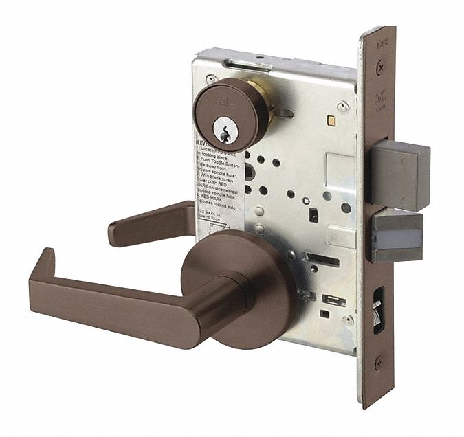 ASSA ABLOY ACCENTRA, Classroom Lever Locksets, Chrome, Door Lockset ...