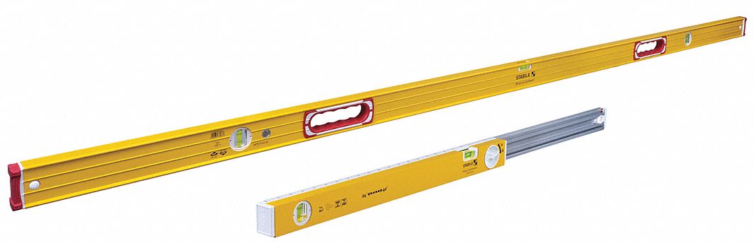 STABILA, Level & Plumb, Box, Heavy Duty Level - 56HN40|196 - Grainger