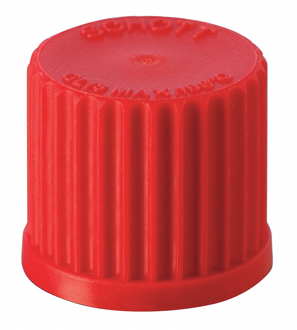 87 mm Dia, Red, Cap - 56HT41|1170682 - Grainger