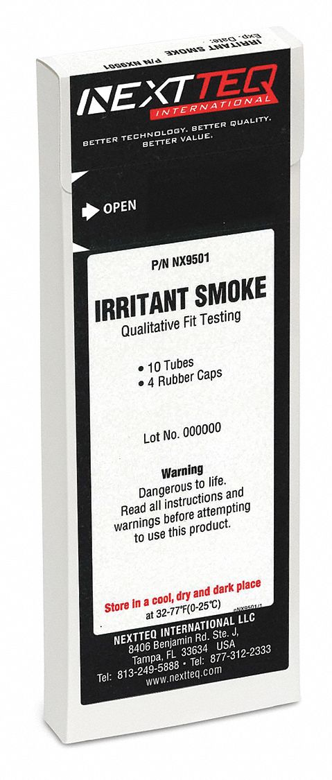 NEXTTEQ, (10) Tubes/(4) Tube Caps, Std Smoke Tube Kits, Smoke Tube ...