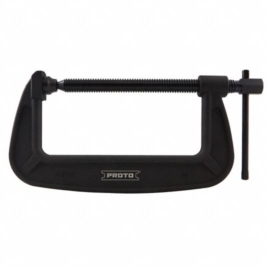 PROTO, Extra Heavy Duty, Flat, C-Clamp - 56JR25|J410A - Grainger